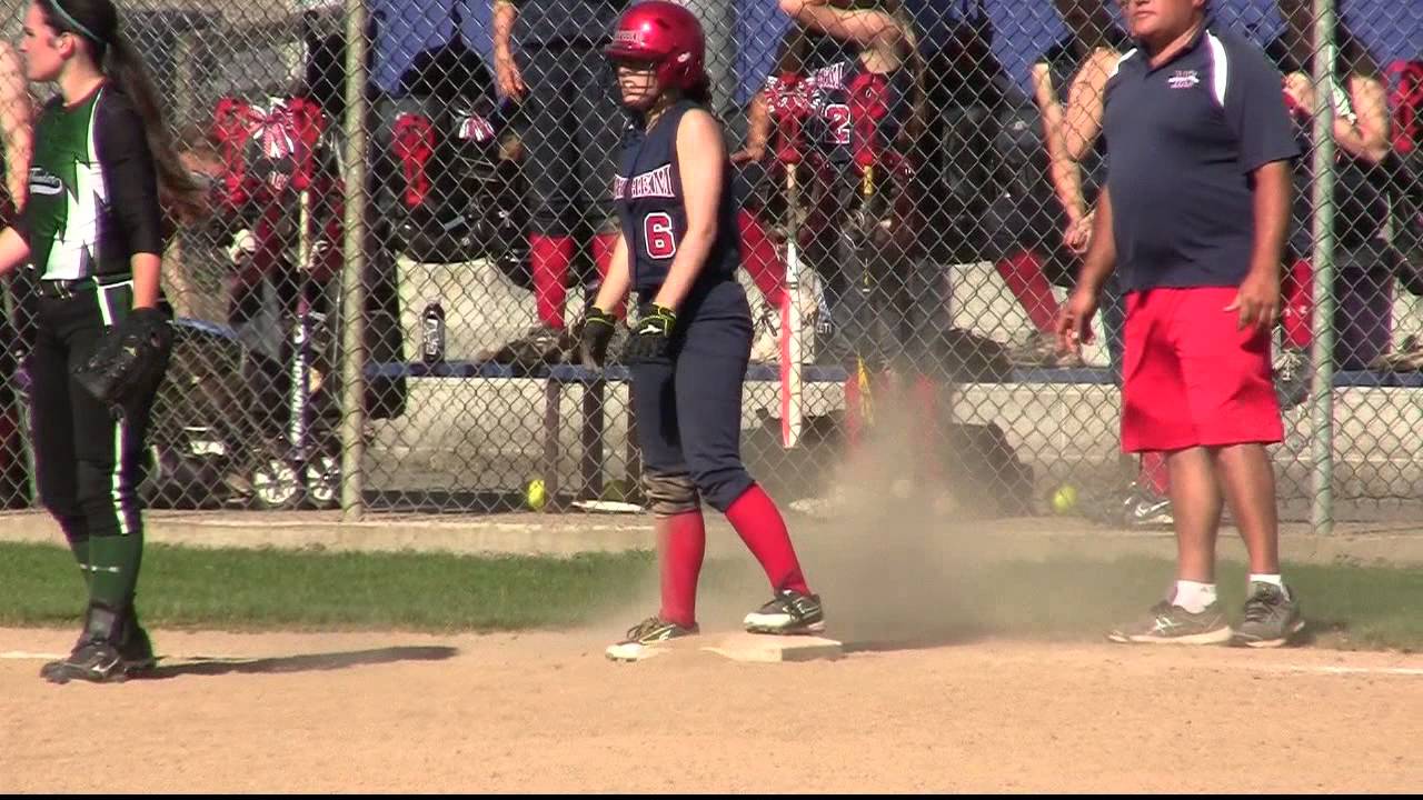 Mayhem Fastpitch '98 Blue - 2014 Thunder in the Valley Qualifier - YouTube