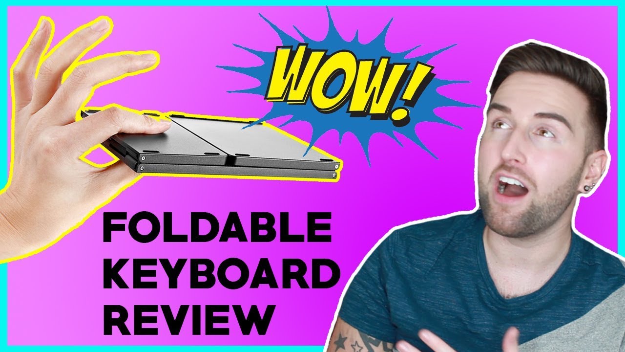 Jelly Comb Foldable Bluetooth Keyboard with Touchpad REVIEW ...