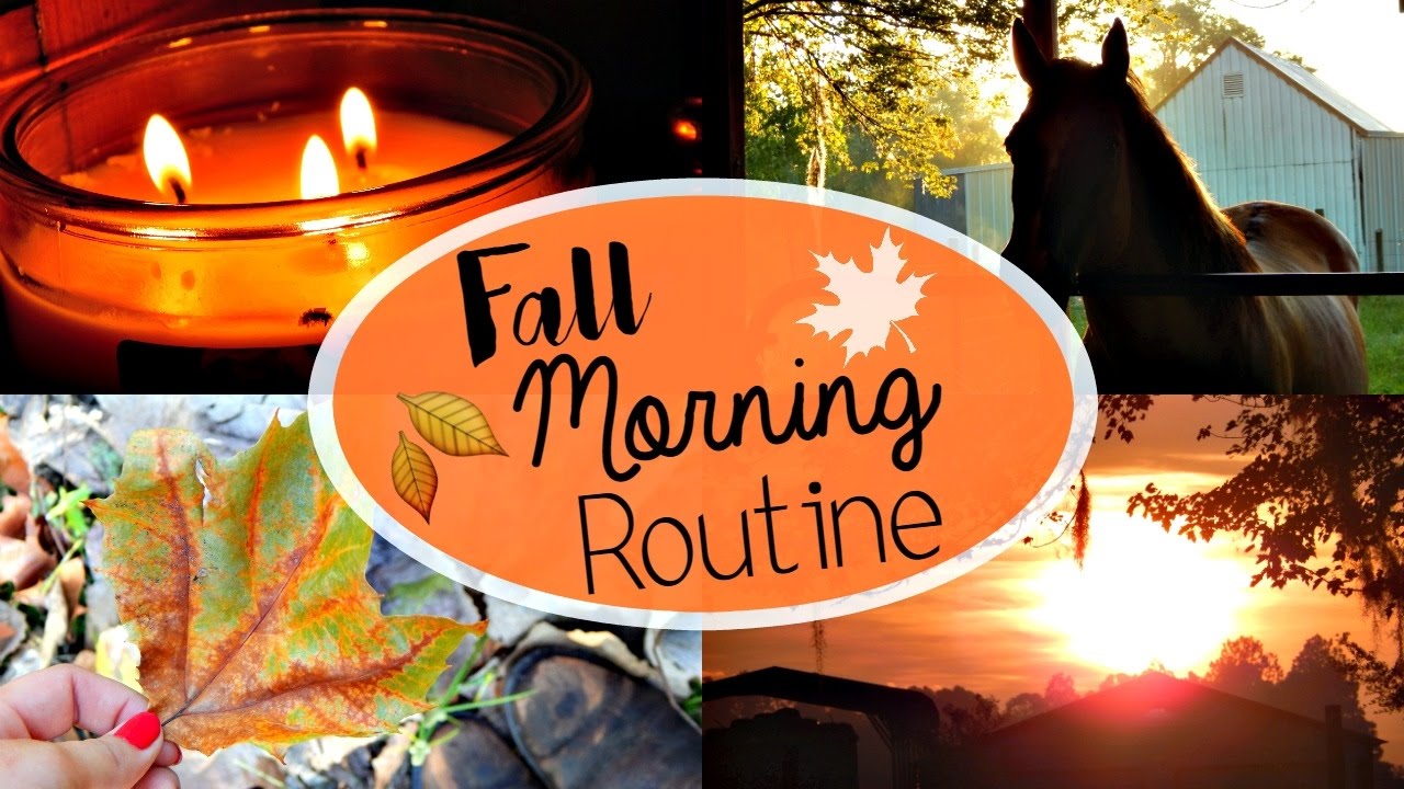 Fall Morning Routine | Farm Edition - YouTube