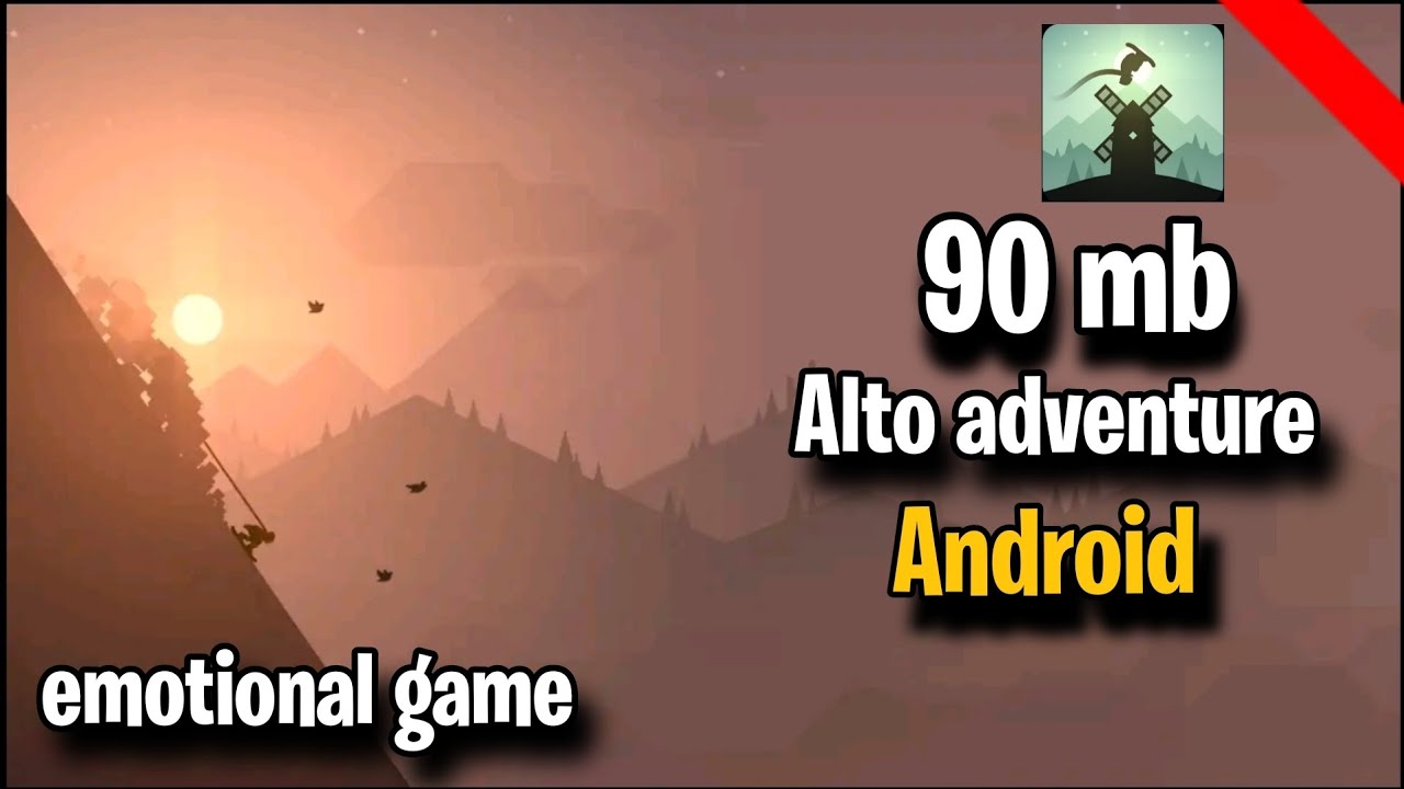 ALTO ADVENTURE GAMES FOR ANDROID 90 MB EMOTIONAL GAME - YouTube