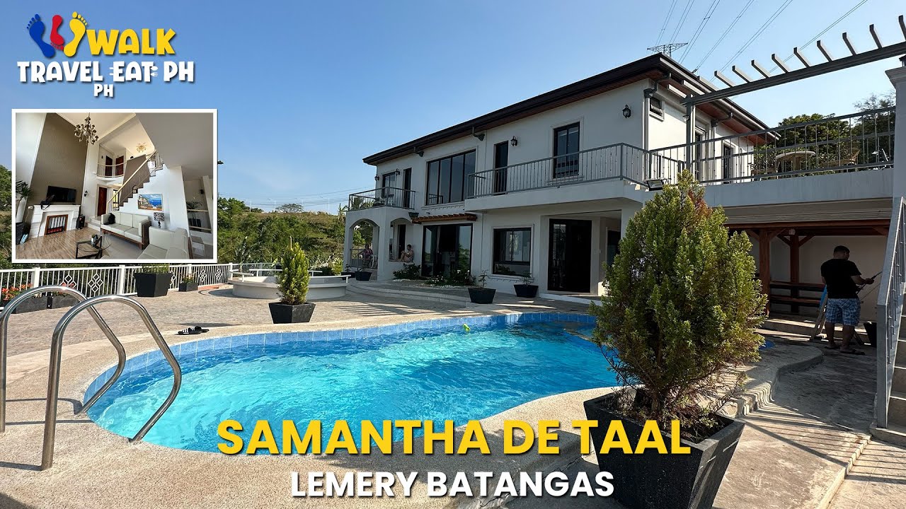 SAMANTHA DE TAAL - NAPAKAGANDANG RESORT sa Lemery, Batangas - YouTube