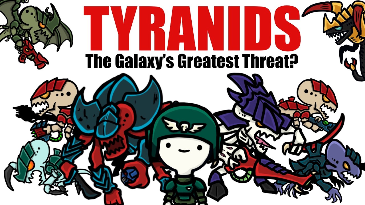 TYRANIDS Explained: The Galaxy's BUGGEST Threat | Warhammer 40k Lore ...