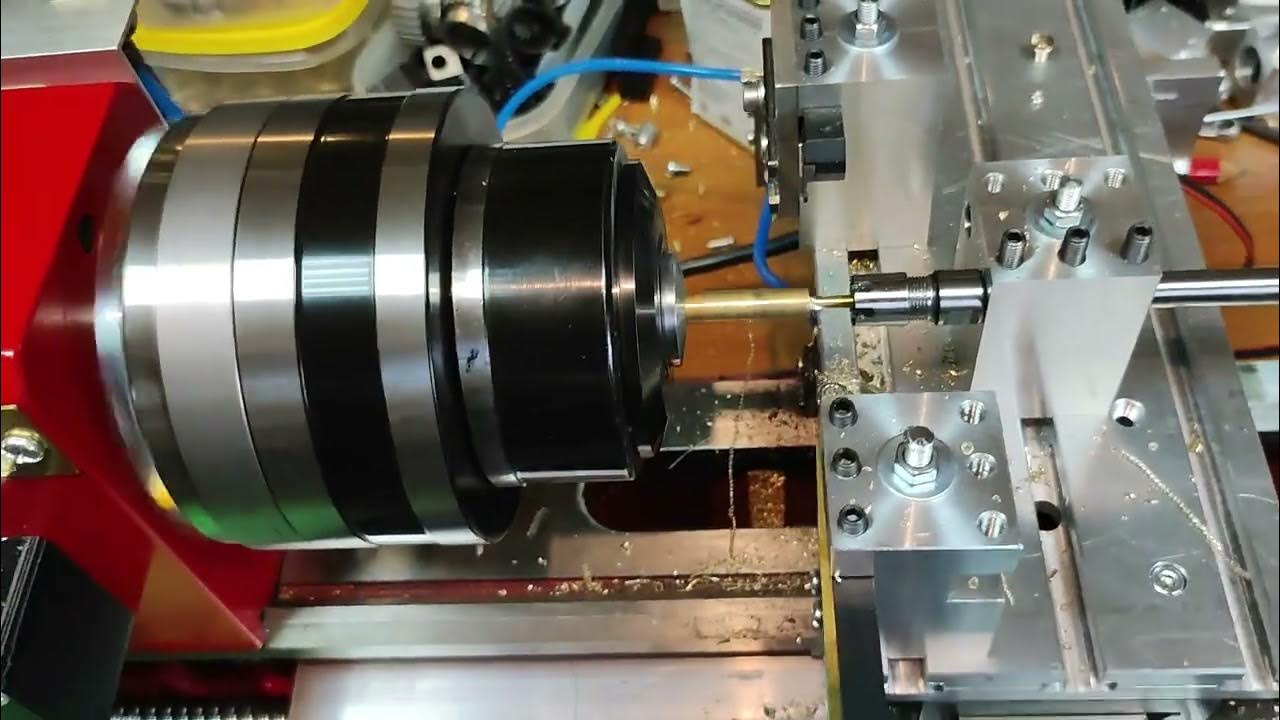 Токарный мини ЧПУ станок - YouTube