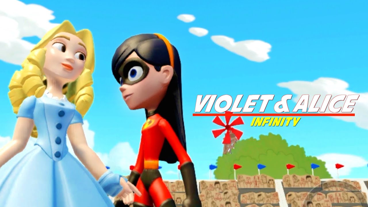 Alice and Violet Parr | The Incredibles | Alice in Wonderland ...