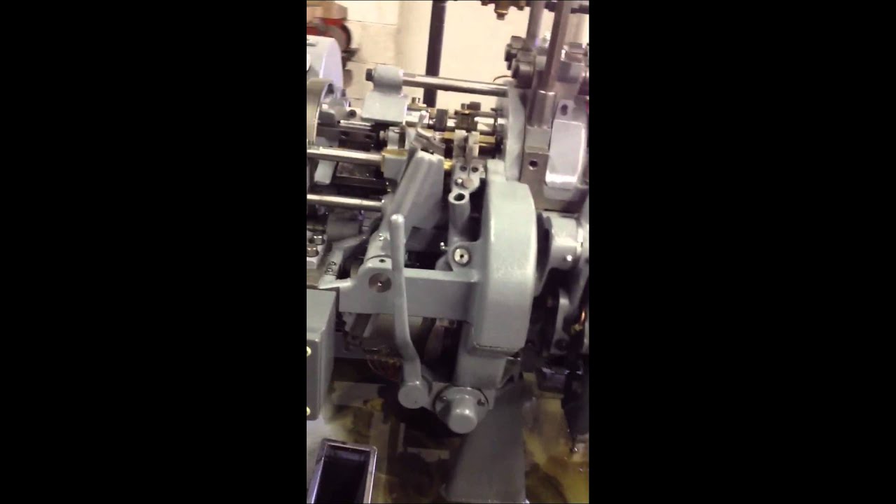 Davenport Screw Machine Full Rebuild Remanufactured - YouTube