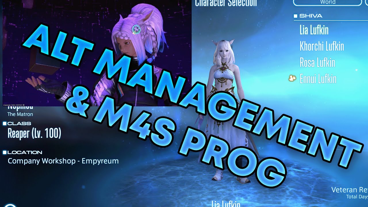 M4S prog & Alt MGMT | 20B Gil Goal 🪙 | Ask Me Anything! | Daily Stream ...