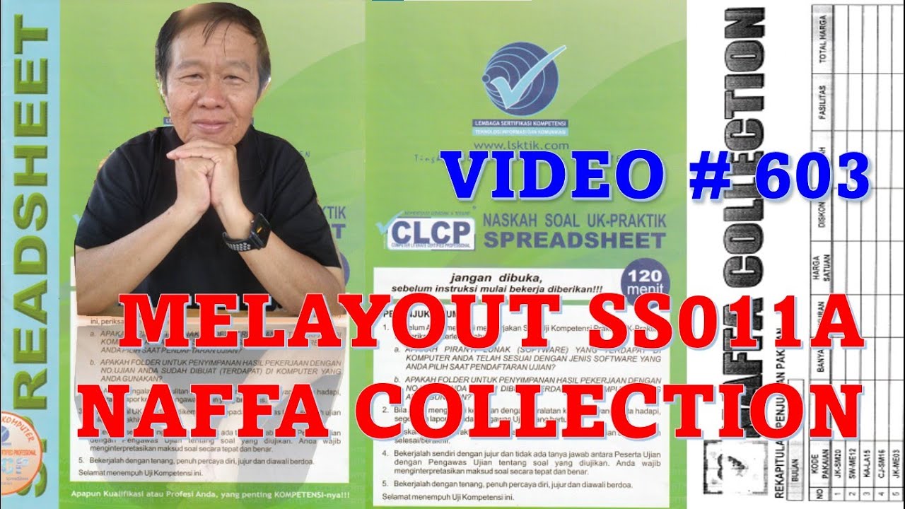 MELAYOUT LAPORAN SS011A – NAFFA COLLECTION (By : Pak Santo) #CLCP, #SS011A, #NAFFA - YouTube