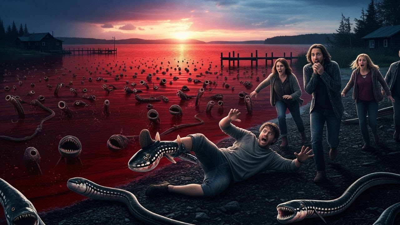 Blood Lake: Attack of the Killer Lampreys (2014) | Full Horror Movie ...