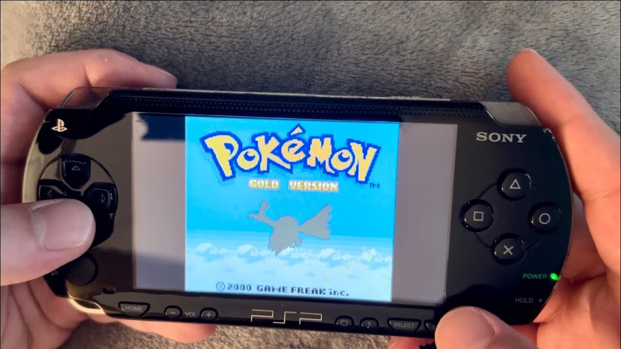 Pokemon Gold Version PSP #8 ALL STARTERS - YouTube