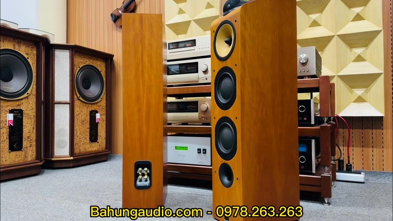 Chân dài Anh Quốc Gold quá đẹp kính các bác ạ - Loa B&W 703 S1 Gold - Loa Bowers Wilkins 703 S1 ...