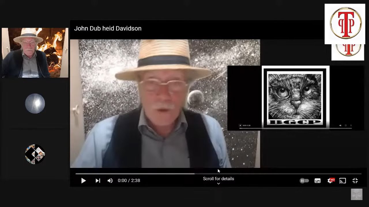 John Dub heid Davidson live reacts to his dub heid outro - YouTube