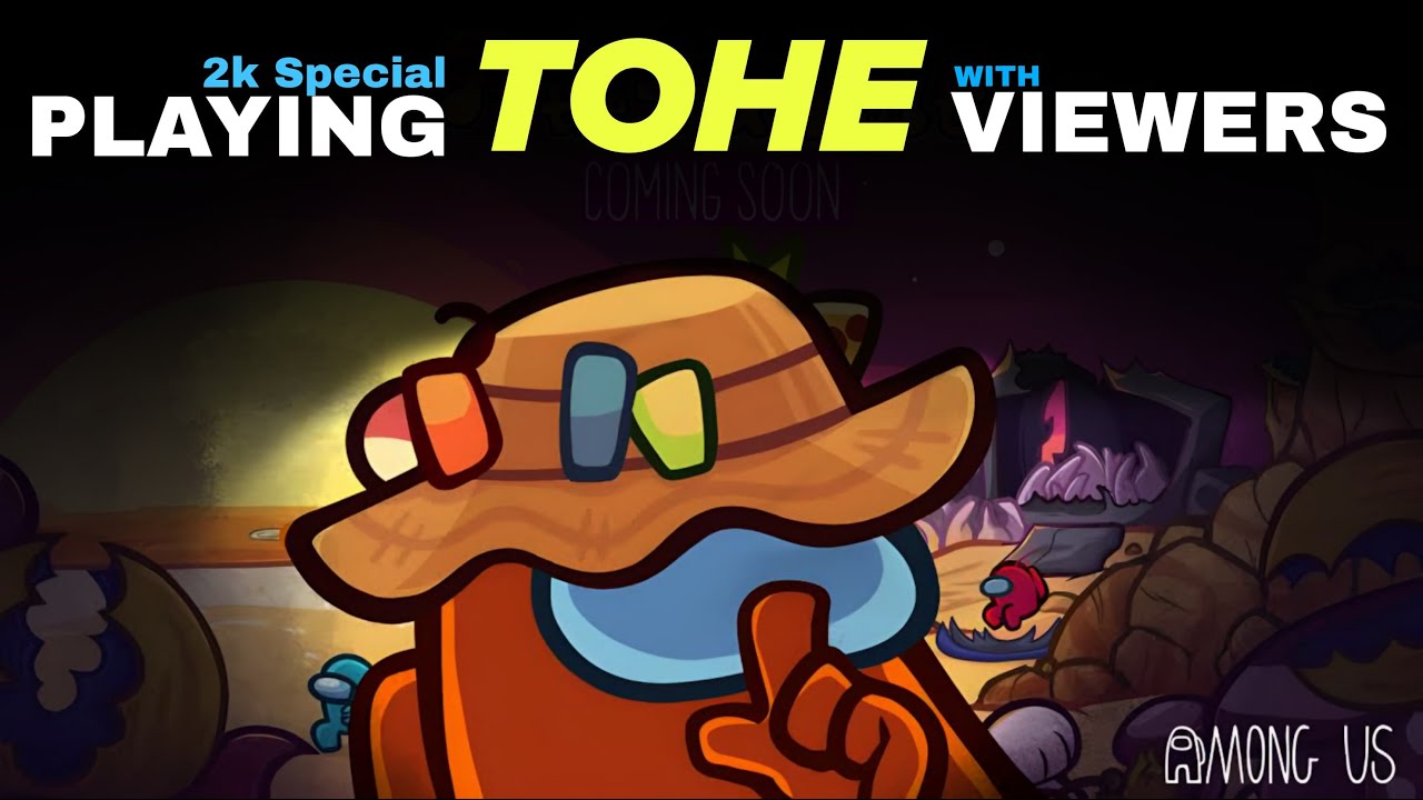 🔴 AMONG US TOHE LIVE || PLAYING WITH VIEWERS || JOIN UP || 15 PLAYERS ...