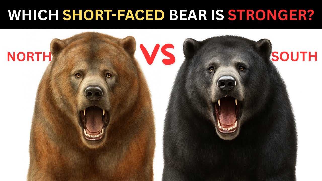Short Faced Bear Compared To Polar Bear