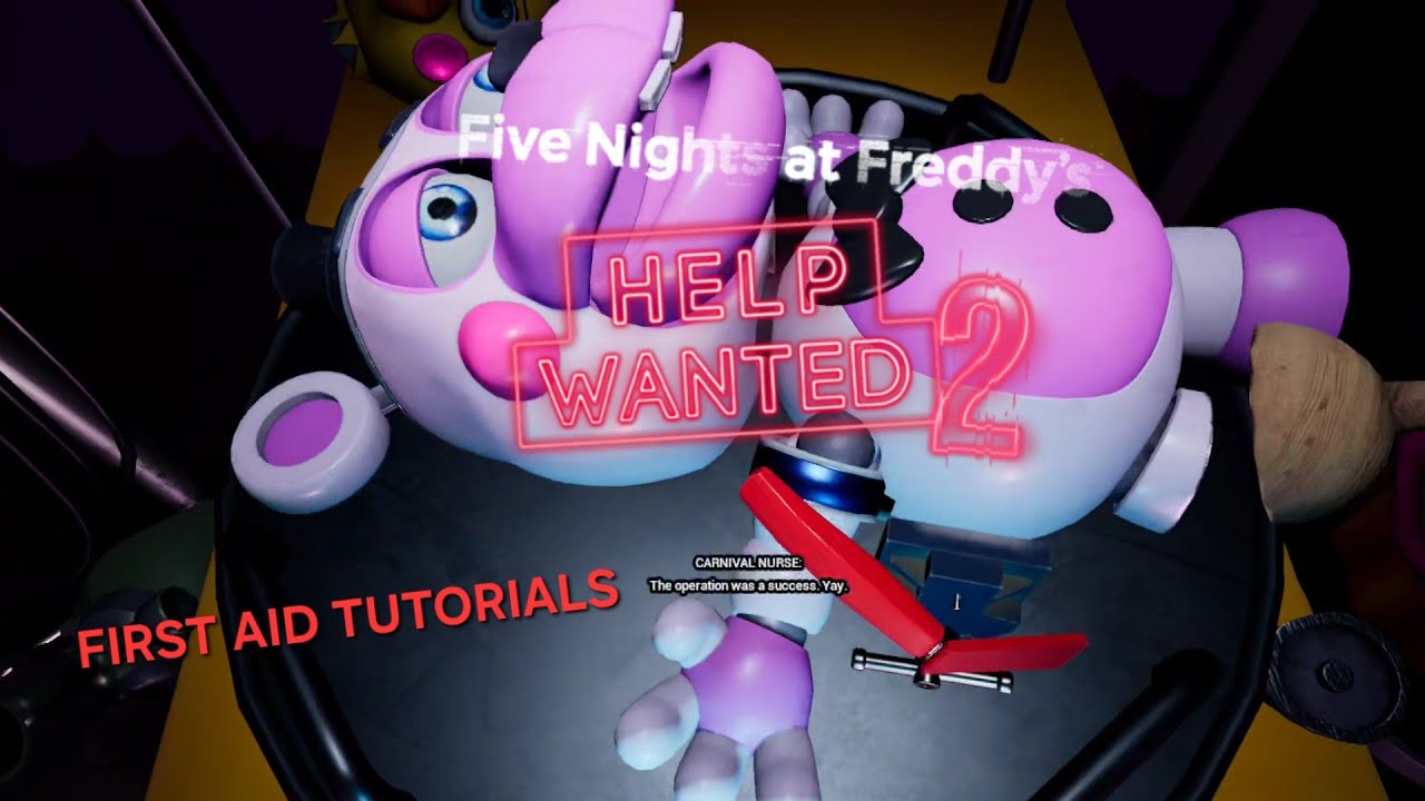 How to Beat All First Aid Minigames! | FNaF Help Wanted 2 - YouTube