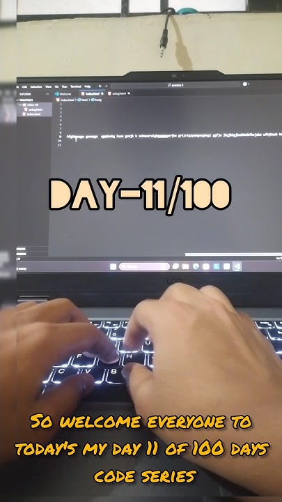 Day-11/100 #100daysofcode #coding - YouTube