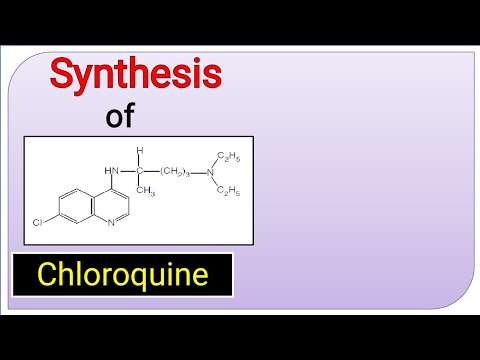 SYNTHESIS OF CHLOROQUINE | MEDICINAL CHEMISTRY | GPAT | B.Pharm 6th ...