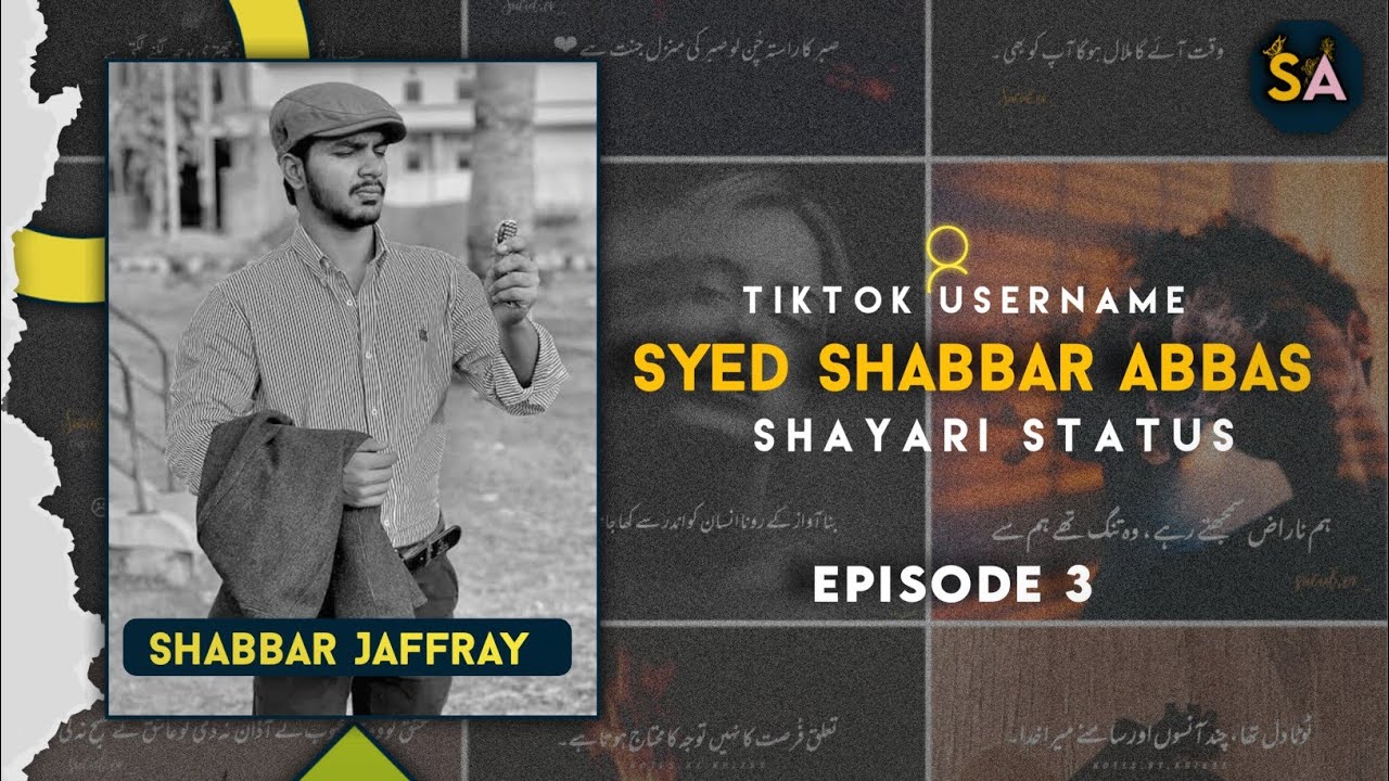 Syed shabbar abbas|°Status Lyrics • @sa creator ° - YouTube