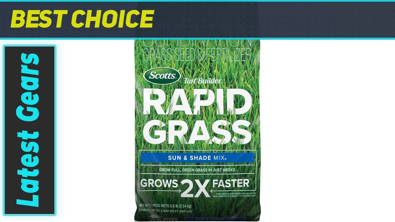reviewScotts Turf Builder Rapid Grass: Fastest Growing Grass Seed ...