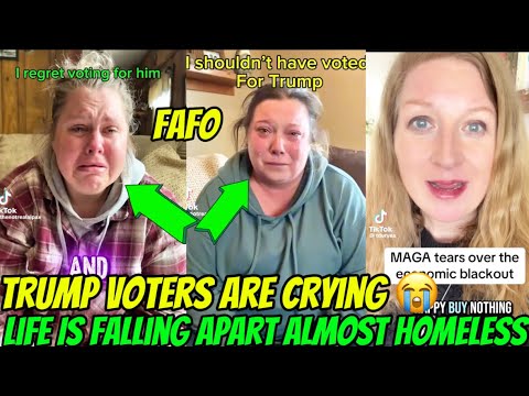 Trump Voters Are Crying Over Their Vote 😭 | Life Is Falling Apart ...