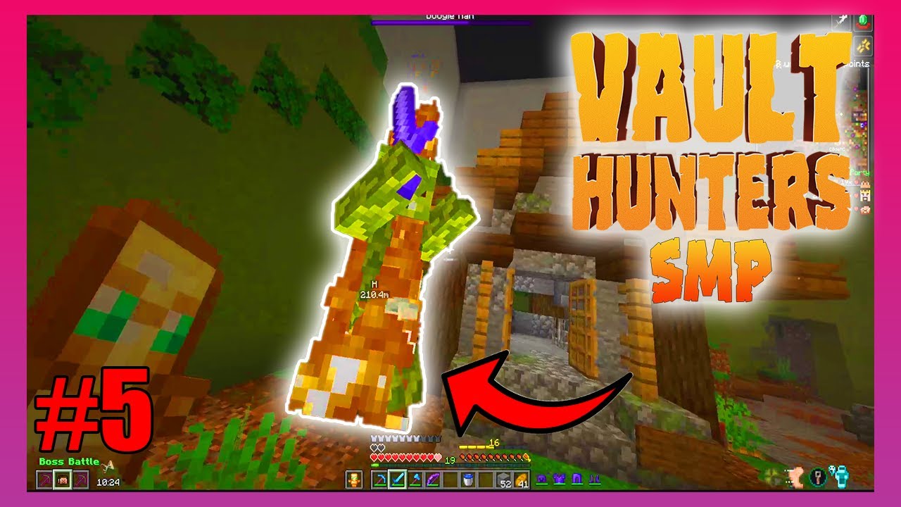 The Boogeyman! - Minecraft Vault Hunters SMP eps 5 - YouTube