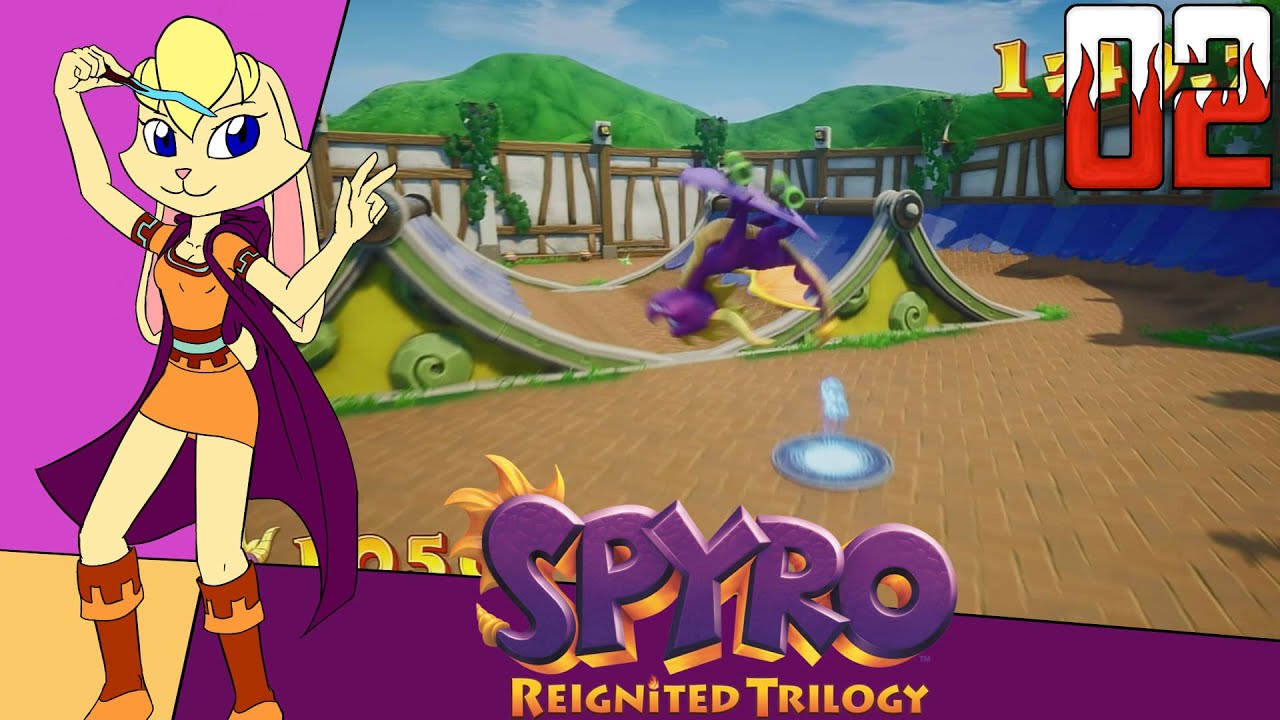 Spyro Reignited Trilogy #02 - TRUCOS CON EL SKATE -Spyro Year of the ...