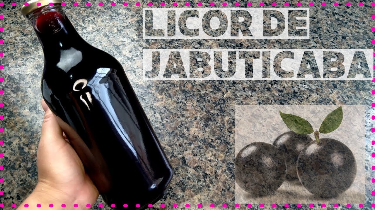 LICOR DE JABUTICABA COM TRÊS INGREDIENTES SUPER FÁCIL DE FAZER - YouTube