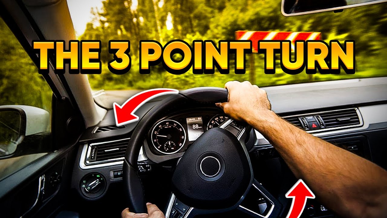 Easy 3-Point Turn: Quick Guide for Beginners - YouTube