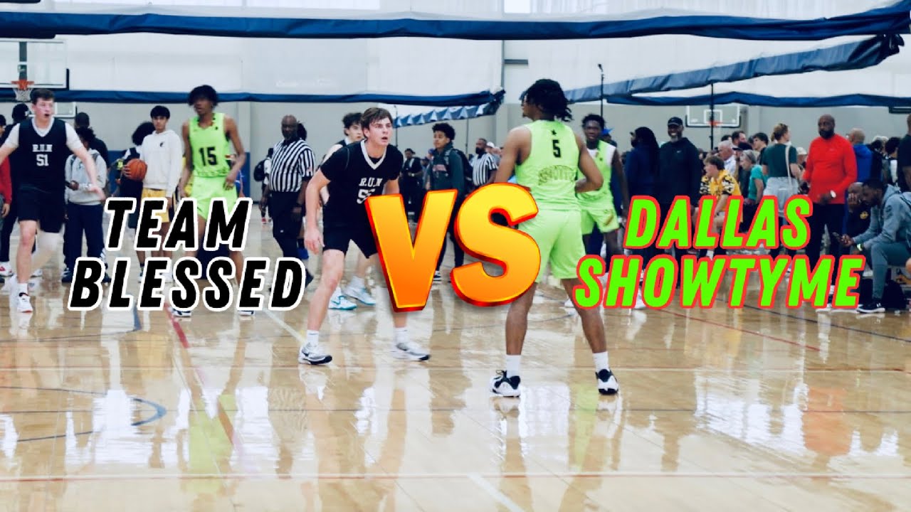 Team Blessed vs Dallas Showtyme! Back And Forth Matchup! War Before The ...