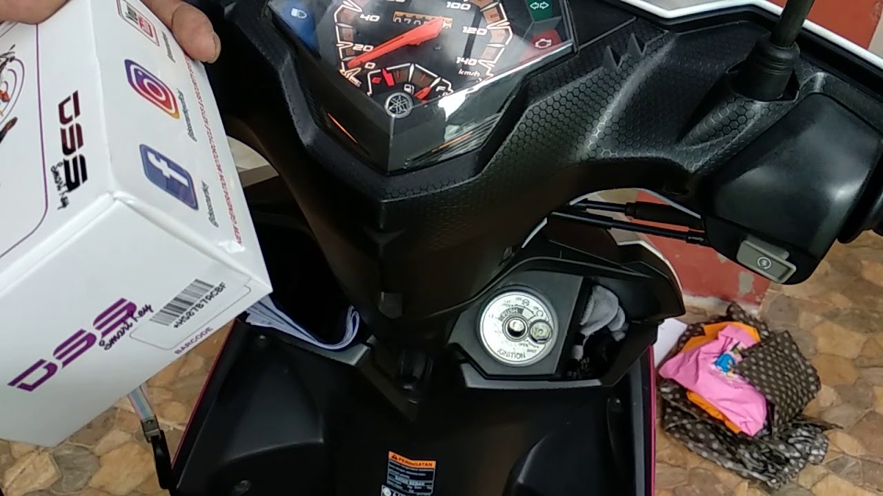 ALARM DSS SMART KEY DI YAMAHA MIO M3 - YouTube