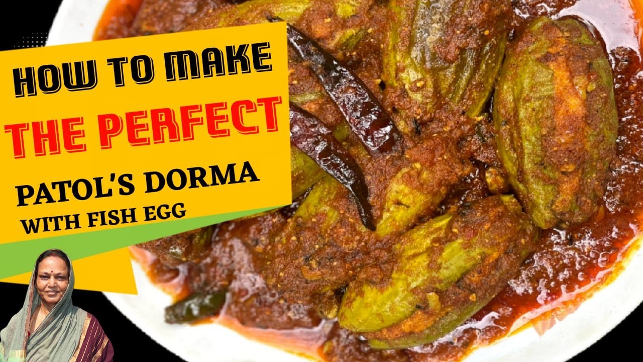Potoler Dorma Recipe Bengali style | দোলমা বানান ঘরোয়া পদ্ধতিতেই ...