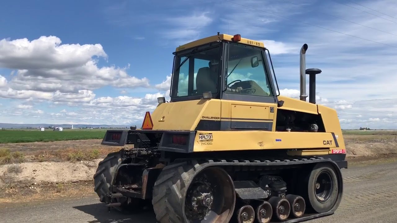 Lot 177 CAT Challenger 65 Tractor - YouTube