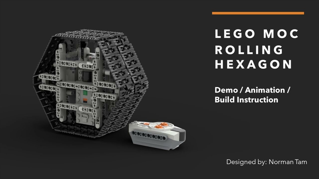 [ Lego MOC ] [ Rolling Hexagon Tracks ] - YouTube