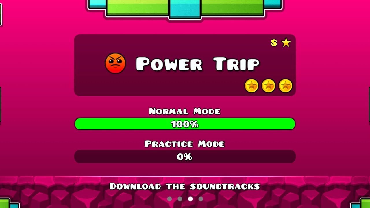 Power Trip - 3 lvl. | Geometry Dash SubZero - YouTube