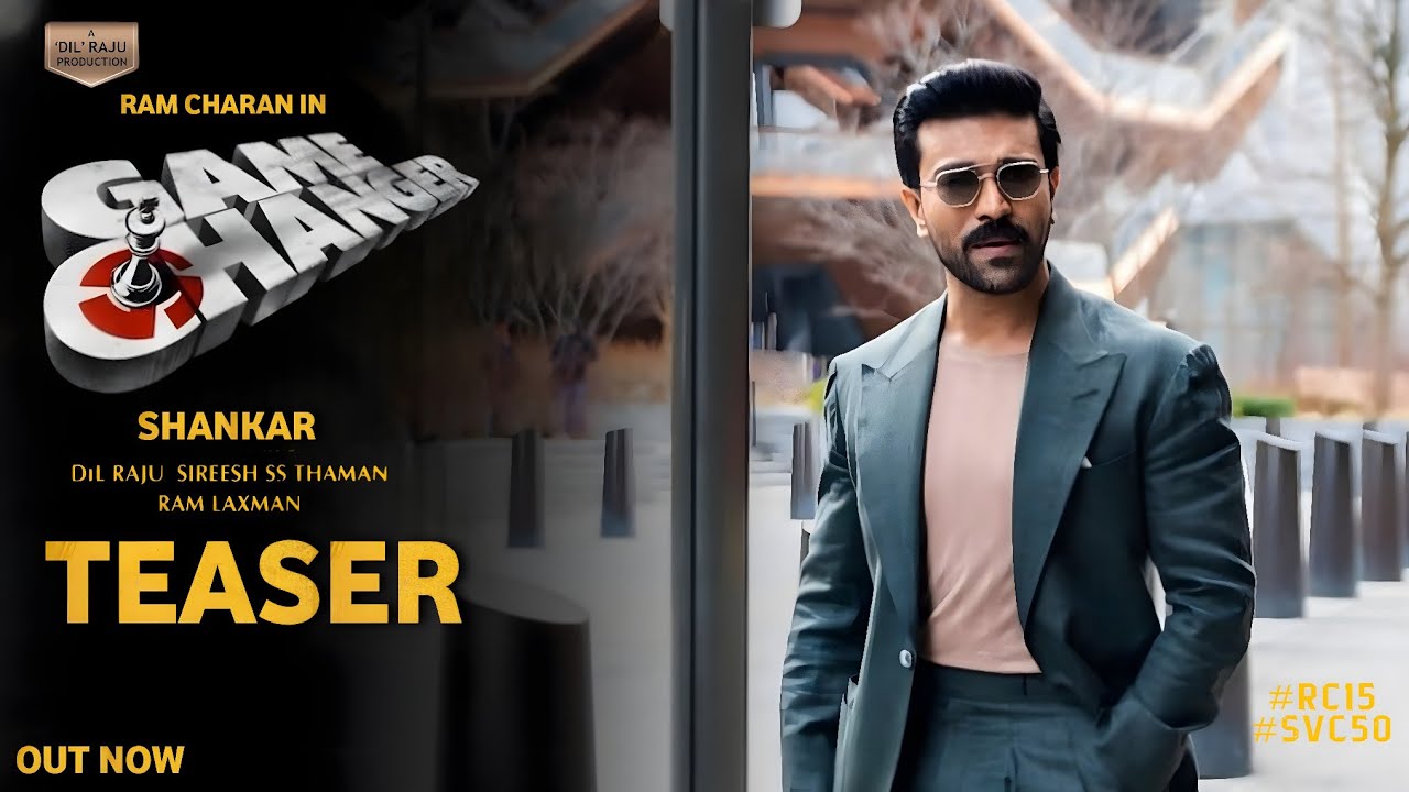 Game Changer - Ram Charan Intro First Look Teaser| Shankar, Thaman ...