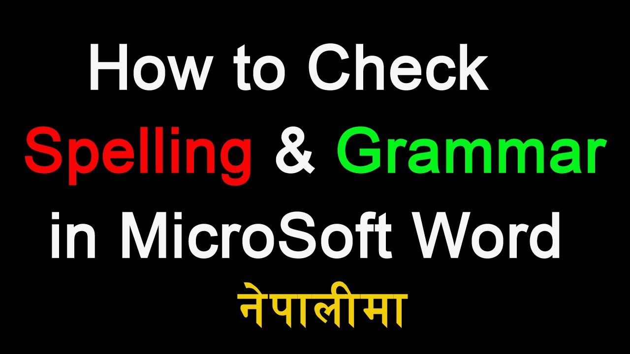 How To Check Spelling Grammar In Microsoft Word Beginner Lesson MS how-to-check-spelling-grammar-in-microsoft-word-beginner-lesson-ms