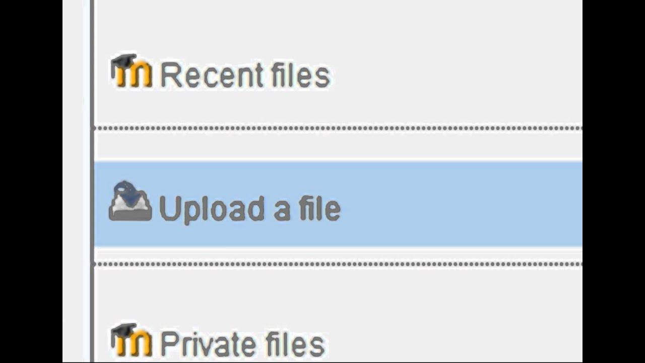 Uploading multiple files into Moodle 2 - YouTube