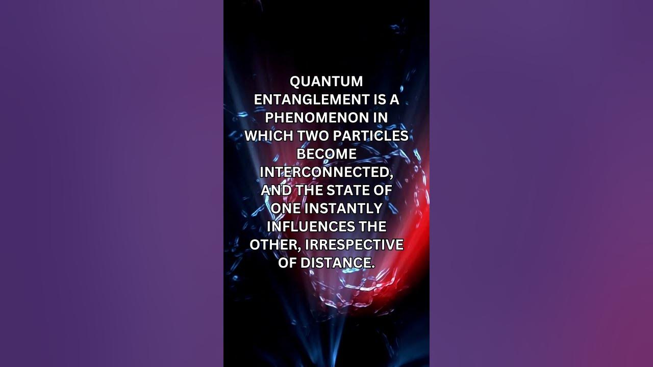 Quantum Entanglement: Spooky Action at a Distance | Fusion Facts - YouTube
