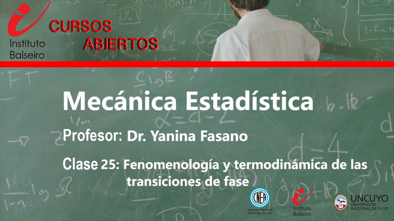 Mecánica Estadística | Clase 25: Fenomenología y Termodinámica de ...