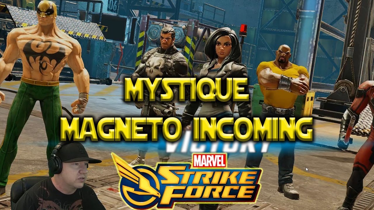Defenders Update - Mystique & Magneto Incoming - Marvel Strike Force ...