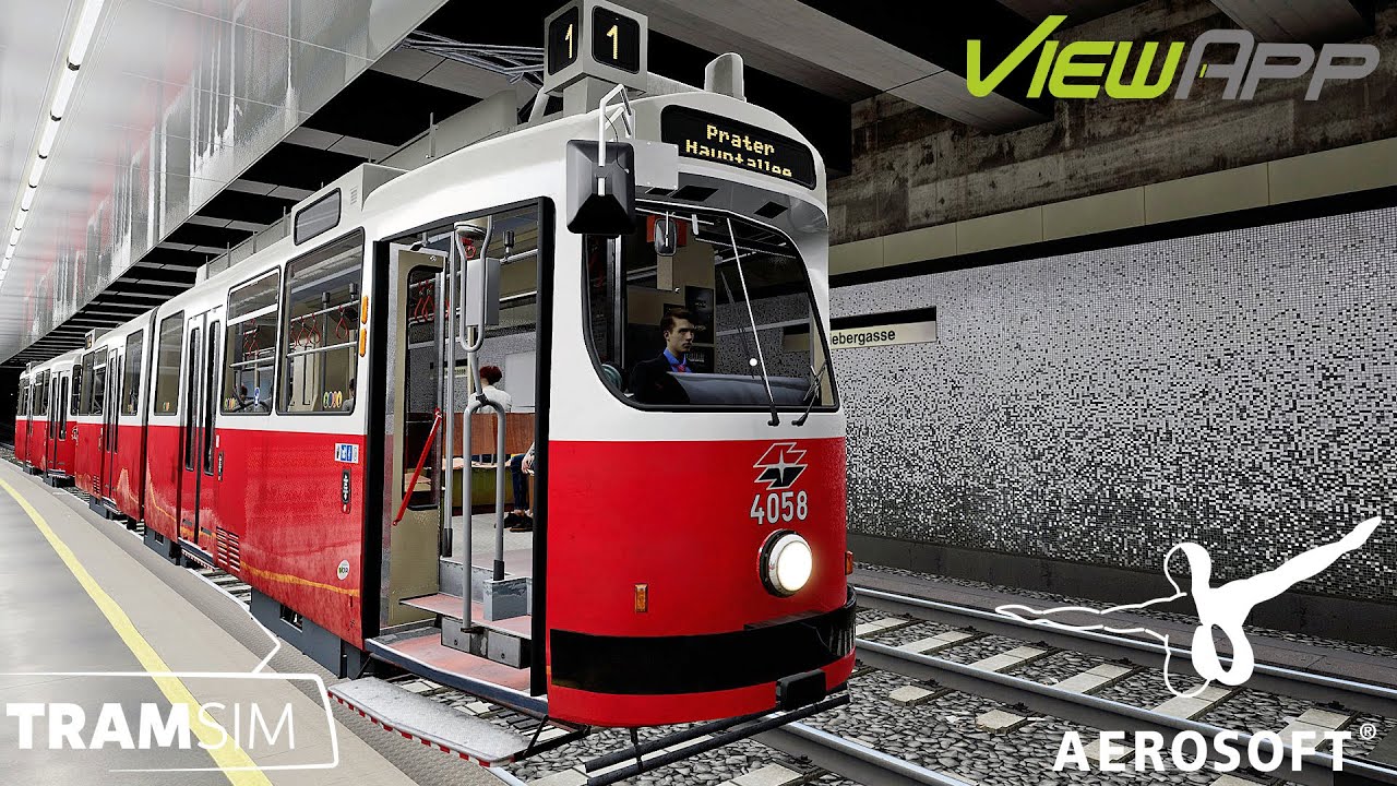 TramSim Vienna - The Tram Simulator | Gameplay! - YouTube