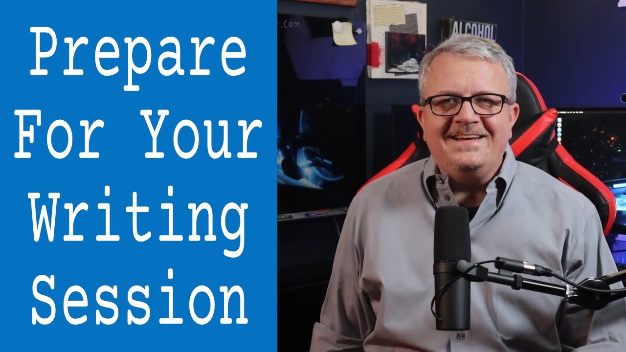 Prepare For Your Writing Session | Tips To Write Your Book Faster - YouTube