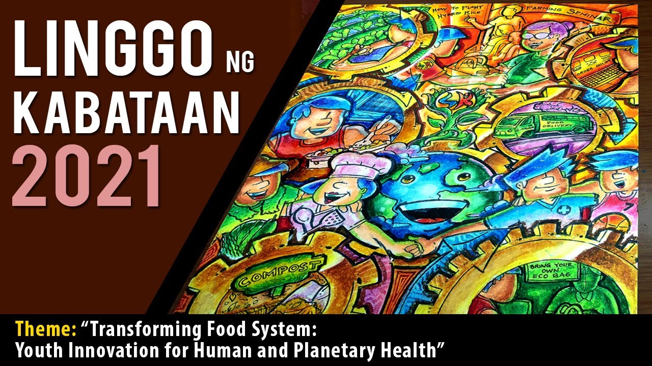 Linggo ng Kabataan 2021 Poster Making Artwork - How to Make - YouTube