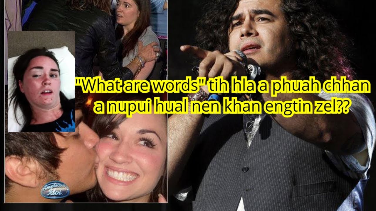 American Idol ex-contestant Chris Medina leh a nupui hual kha⁉️Engtin ...