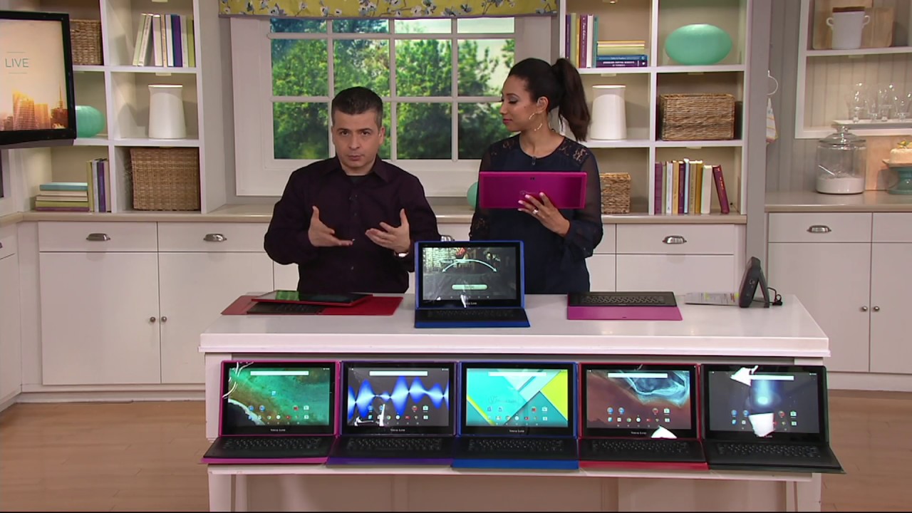 Visual Land 13" Prestige Elite Tablet 64GB w/ Docking Keyboard Case on ...