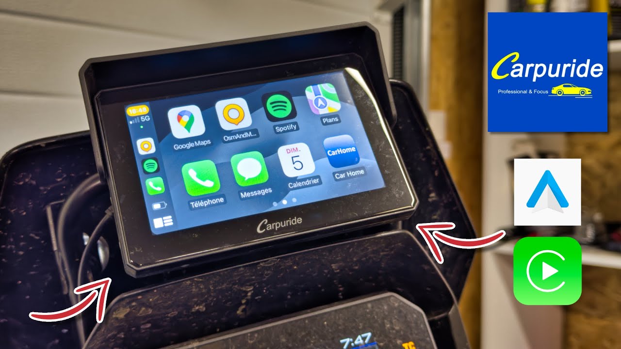 Test du Carpuride W502 / W702 : Carplay et Android Auto sans fil ENFIN ...