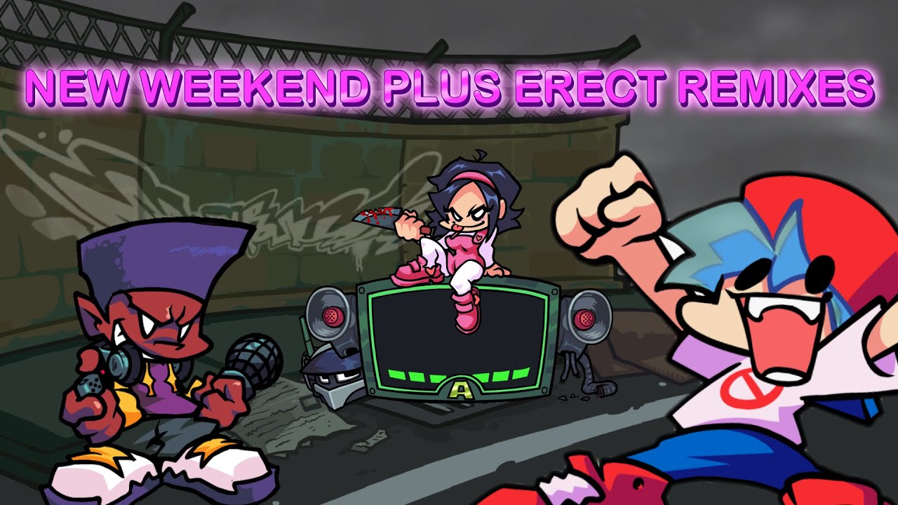 FNF Week-END 1 And Erect Remixes - YouTube