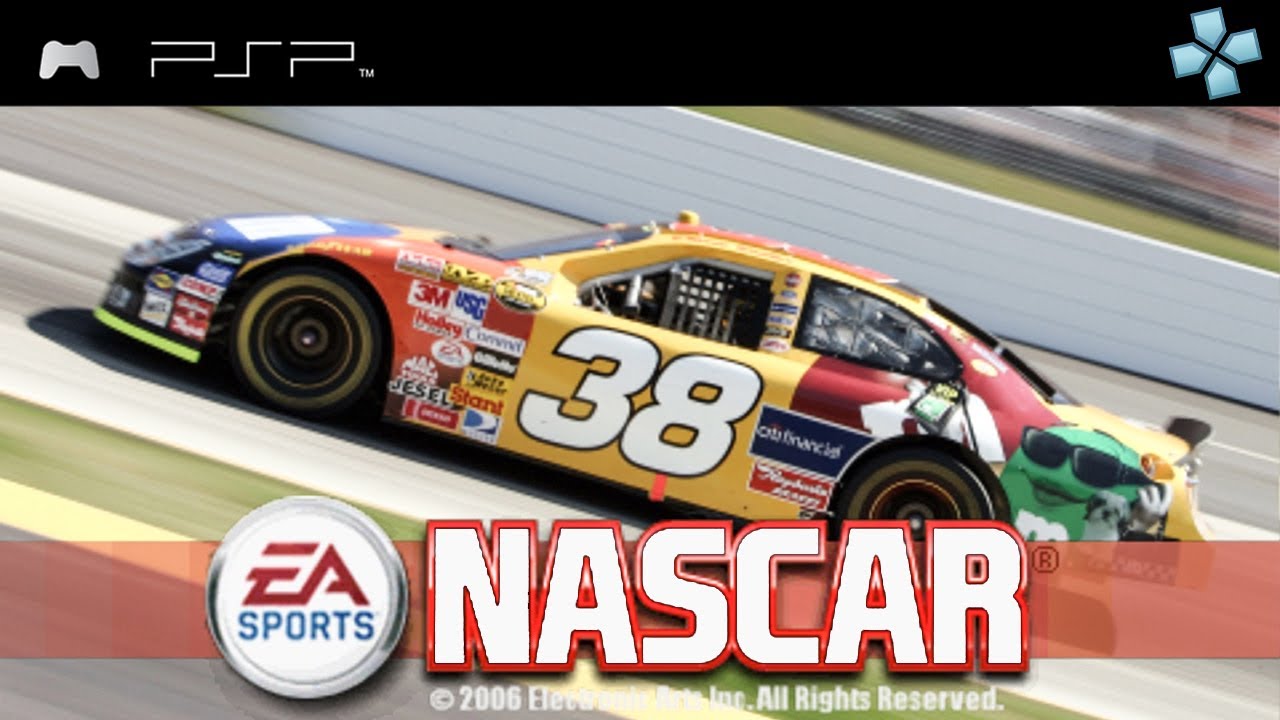 NASCAR PSP - Gameplay on PPSSPP 1.11.3 [No Commentary] - YouTube