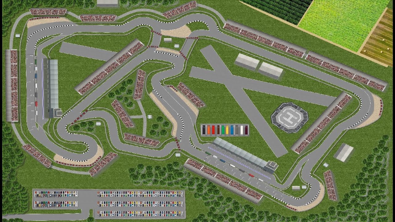 Ultimate Racing 2D 2 - F1 British Grand Prix AI Simulation Race - YouTube