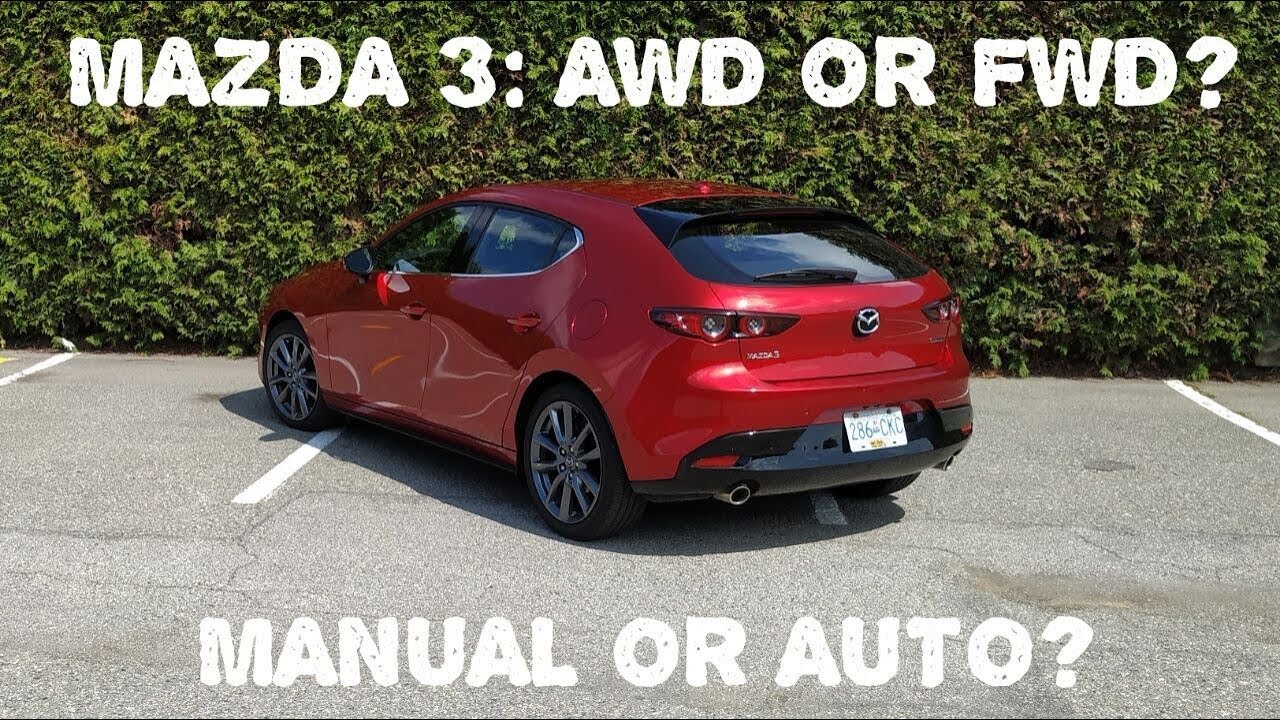 2019 Mazda 3 Sport Review: All Wheel Drive or Front Wheel Drive? - YouTube