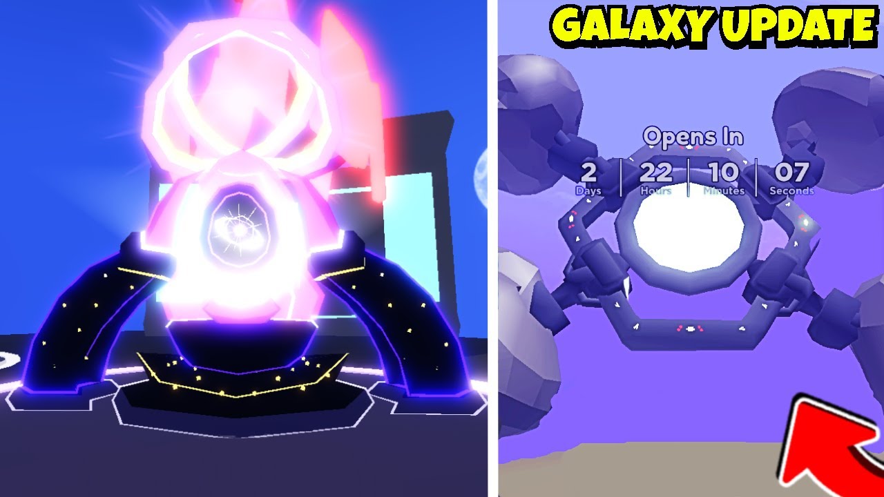 THE NEW GALAXY UPDATE IS INSANE!! (Roblox Clicker Simulator) - YouTube